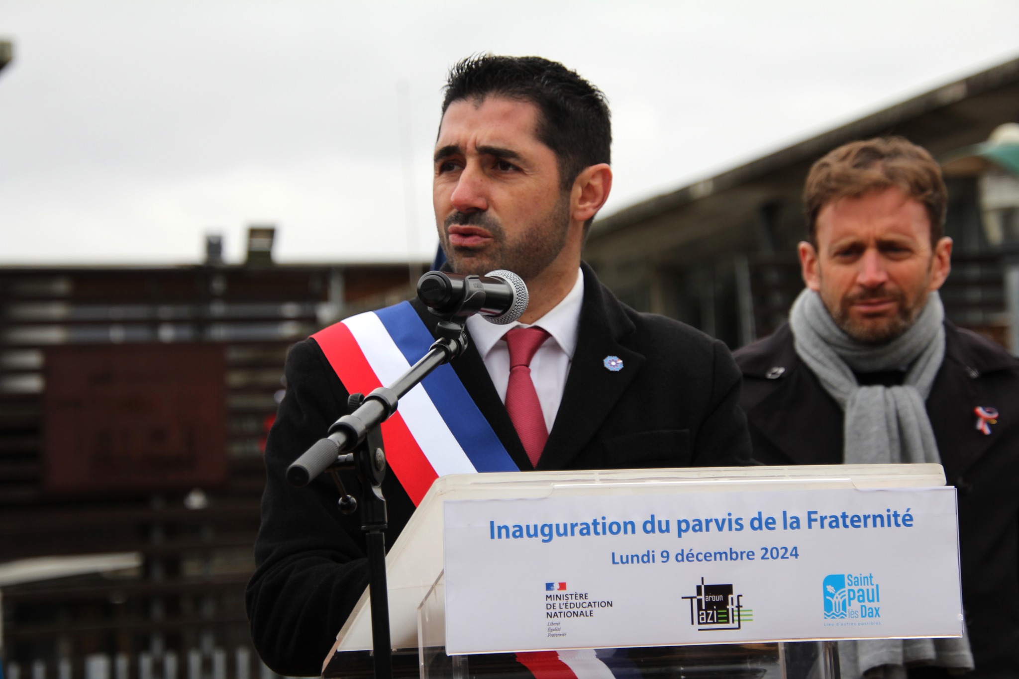 Journée de la laïcité : inauguration du parvis de la fraternité du ...